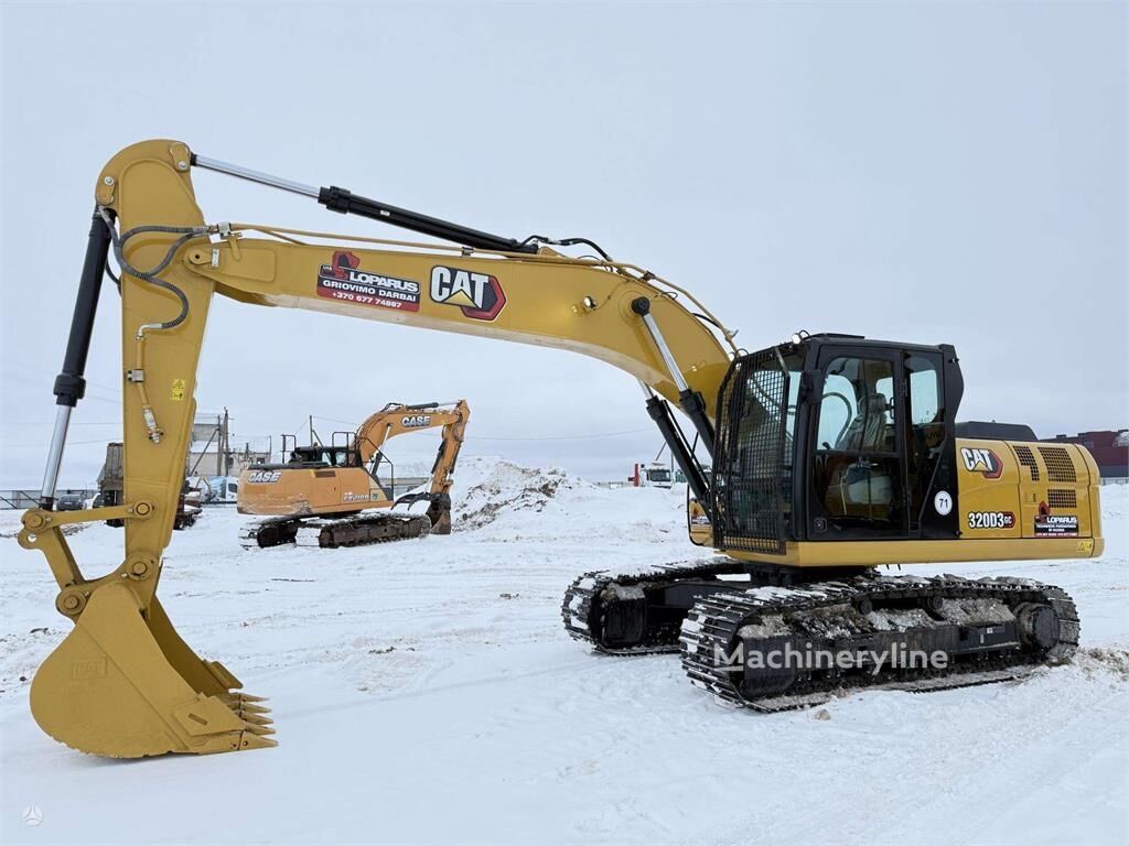 Caterpillar 320 D3 GC , 6 m/h bager guseničar