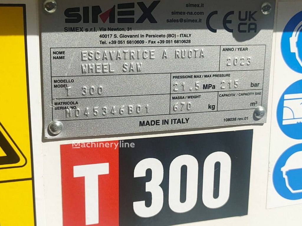 Simex T300 rovokopač