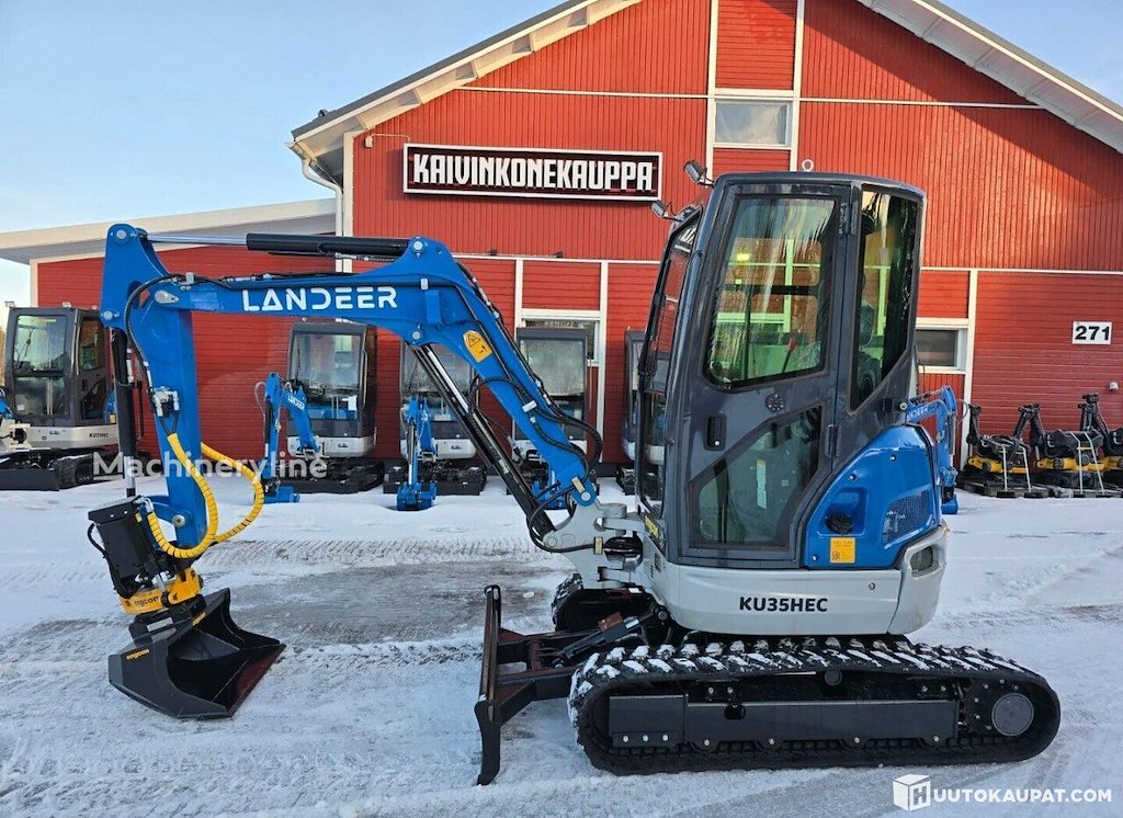 Prodaje se Landeer KU35HEC, 2025, Diesel Excavator, Seinäjoki mini bager na aukciji