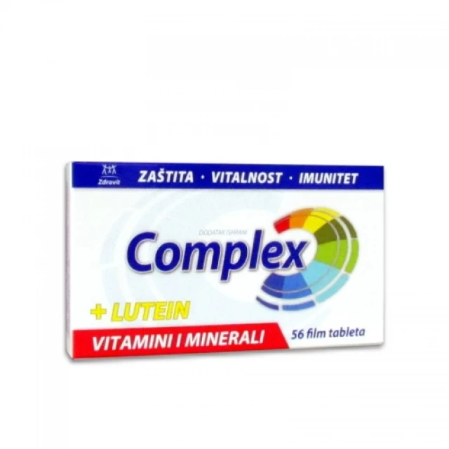 Complex + Lutein – Energija, imunitet i zaštita vida