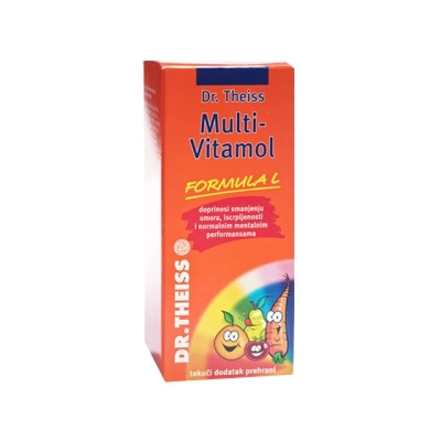 Dr. Theiss Multivitamol 6+ – Snaga vitamina za pravilan rast i razvoj