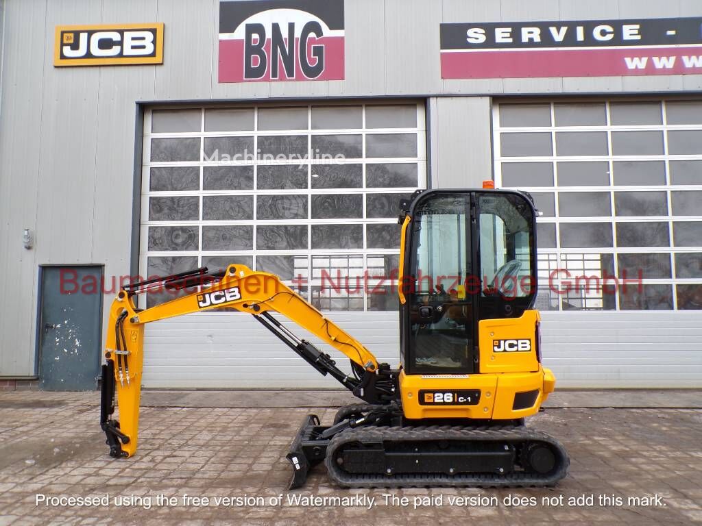 Novi JCB 26C-1 NEU mini bager