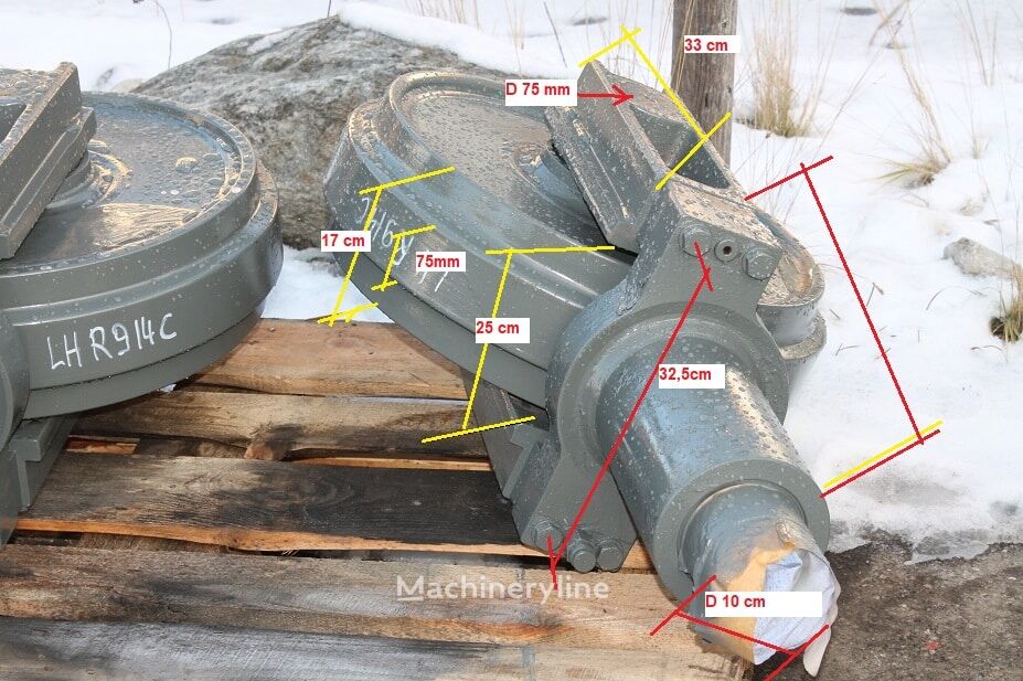 Roată de Ghidaj (Idler) Liebherr R914C – Dimensiuni: 32.5 cm, 33 upravljački točak za građevinske mašine