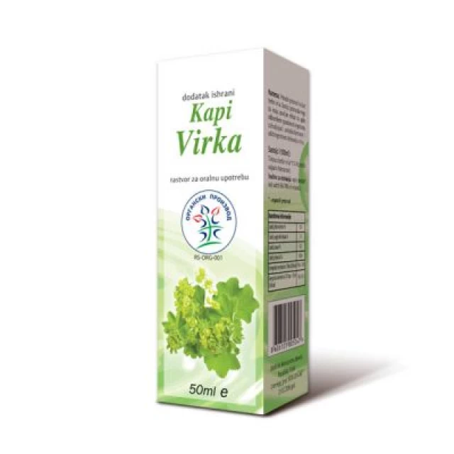 KAPI VIRKA 50ML – Organska snaga „gospinog plašta“ za zdravlje žene