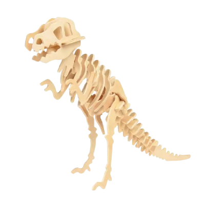 Puzzle 3D -Tyrannosaurus, Wooden