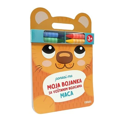 Ponesi me: Moja bojanka sa voštanim bojama -Maca