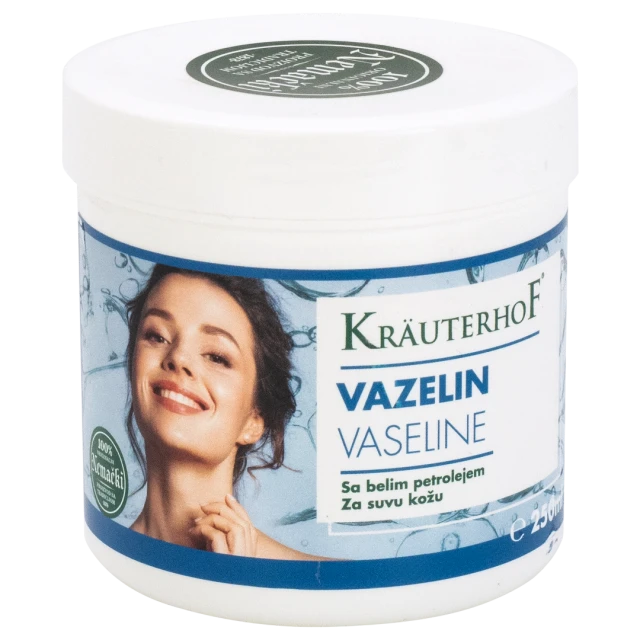 KRAUTERHOF VAZELIN ZA INTENZIVNU ZAŠTITU, NEGU I MEKOĆU SUVE I ISPUCALE KOŽE 250 ML