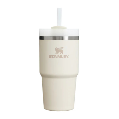 Termos - Stanley, The Quencher H2.O FlowState, Tumbler, Cream 2.0, 600 ml