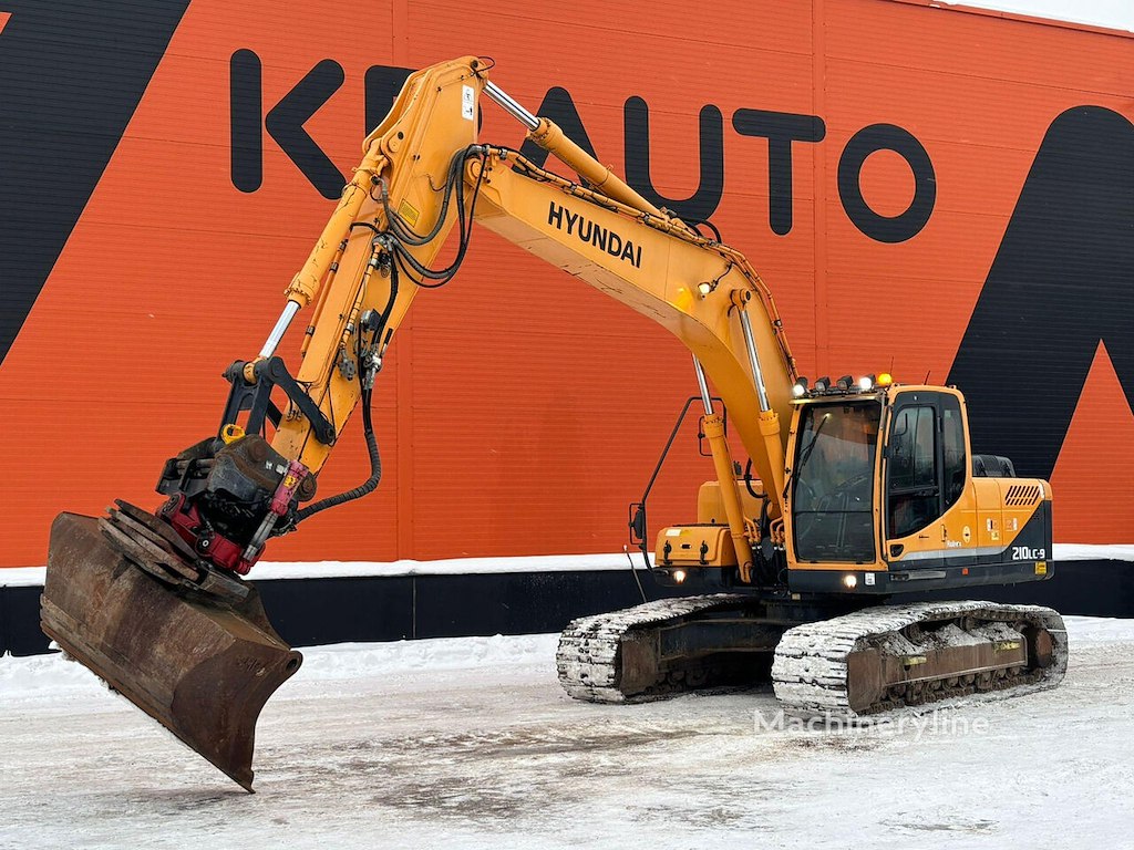 Hyundai Robex 210 LC-9 TILTROTATOR / AC bager guseničar