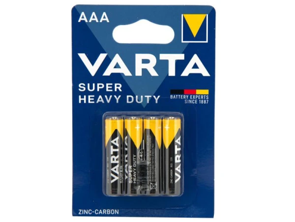 Baterija Varta LR3 Superlife AAA, nepunjiva 4/1