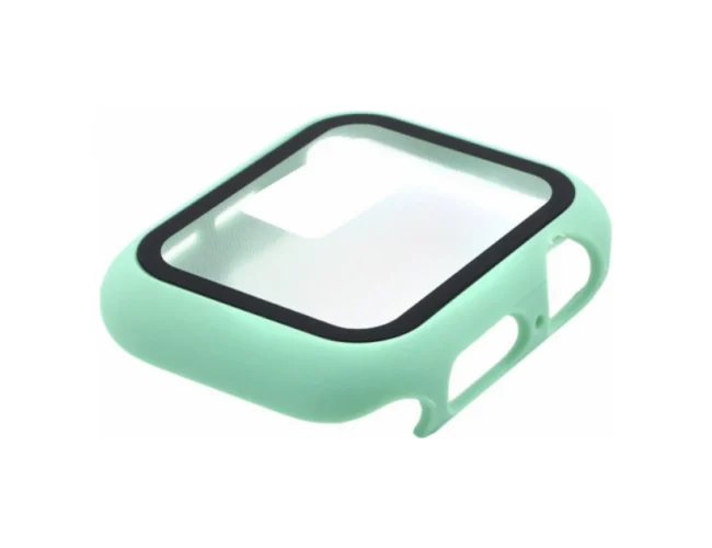 Red Tempered glass case za iWatch 40mm - zaštitno staklo svetlo zelena
