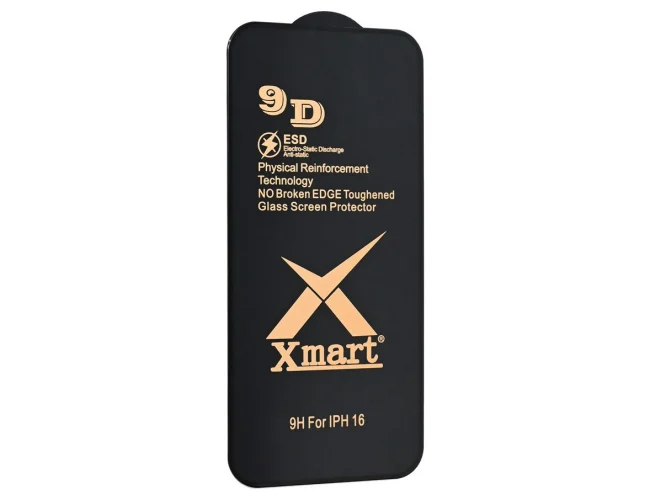 Red zaštitno staklo za iPhone 16 6.1 - tempered glass, 9D