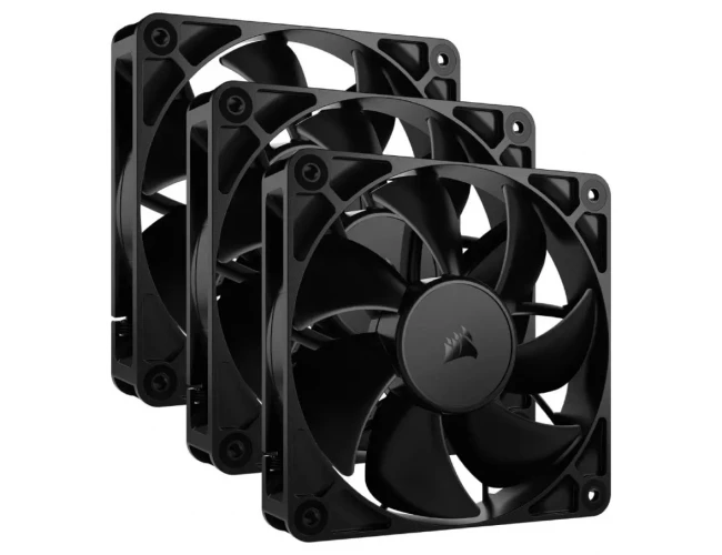 Corsair RS120 120mm triple pack ventilator crni