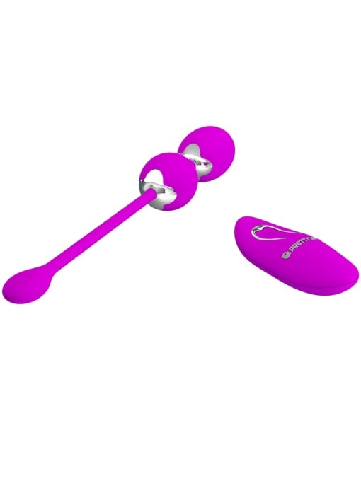 Vibro Kegel kuglice na daljinski Wilie Pink, 321050