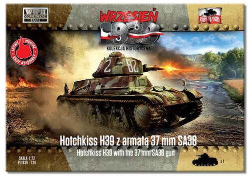 First to Fight PL128 Hotchkiss H39 with 37mm SA38 Gun