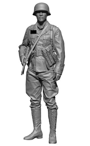 NEW! H3MODELS 90095 German WW2 DAK Officer (1 Figure)