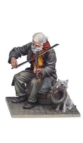 Andrea Miniatures WY08 The Old Fiddler