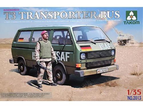 Takom 2013 Bundeswehr T3 Transporter bus w/figure