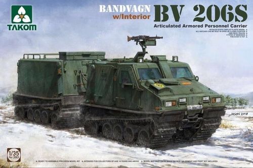 Takom 2083 Bandvagn BV 206S Articulated Armored Personnel Carrier