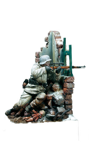 NEW! Andrea Miniatures TR07 German Sniper (1944)