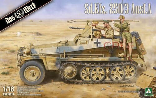 NEW! Das Werk 16019 Sd.Kfz. 250/3 Ausf. A