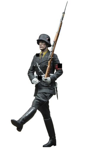 NEW! Andrea Miniatures EK16F011 German Soldier in Stechschritt (LAH)