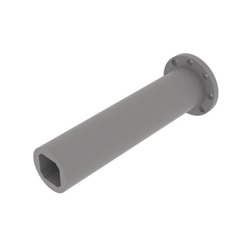 HD Models 35167_P Short Pipe with Ring (3D-Printed)