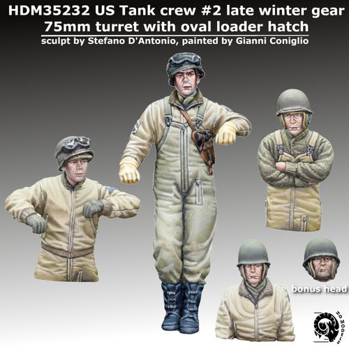NEW! HD Models 35232 US Tank Crew No.2 - Late Winter Gear
