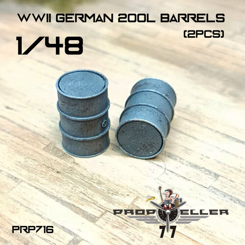 NEW! 77propeller 716 German WWII 200l Barrels (2 pcs)
