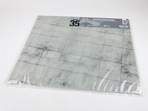 Red Fox Studio DB-35002 Concrete Base Square Type 5 (380 x 320 mm / Universal)