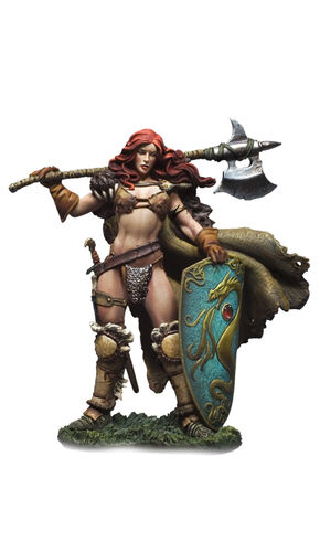 NEW! Andrea Miniatures WS26 Warlord Saga - Verthandi Burning Ice