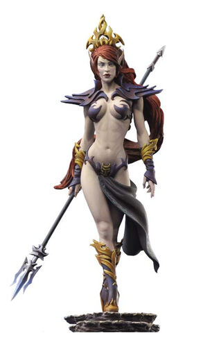 NEW! Andrea Miniatures WS31 Warlord Saga - Zweothel Queen of Darkness