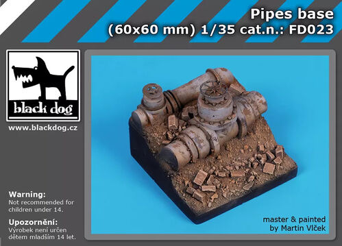 NEW! Black Dog FD023 Pipes Base
