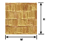 Plastruct 91659 Gonty Drewniane PS-134 (1 szt.)