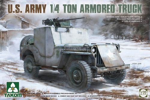 Takom 2131 U.S. Army 1/4 Ton Armored Truck