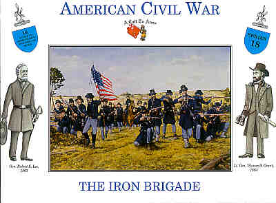 A Call To Arms 3218 Union Infantry - The Iron Brigade - American Civil War (16 figures)
