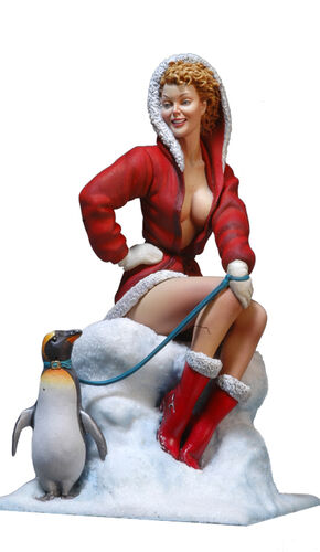 Andrea Miniatures PINUP10 Pin Up Series - Santas Gift