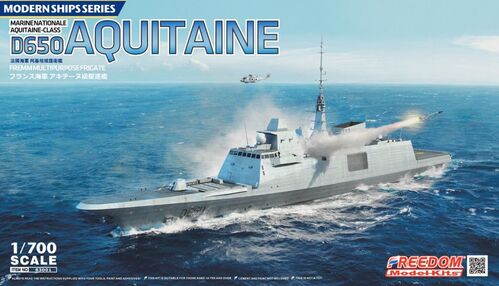 Freedom Model Kits 83001 French Frigate D650 Aquitaine - FREEM / Aquitaine Class