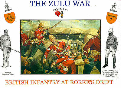 A Call To Arms 3207 British Infnatry at Rourkes Drift (1879) - 16 figures