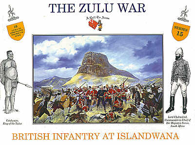 A Call To Arms 3215 British Infantry at Islandwana (1879) - 16 figures