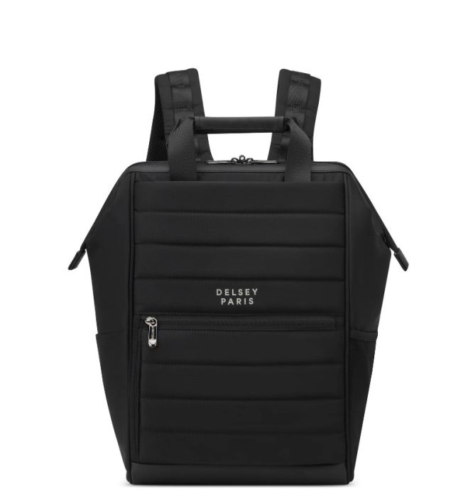 Ranac meki crni Shadow Backpack Delsey