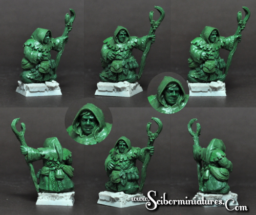 Scibor Monstrous Miniatures 28FM0636 Dwarf Herbalist #2