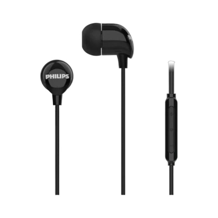Slušalice Philips TAE2146 (TAE2146BK/00) / Žične / Mikrofon / USB-C / Black / Bubice