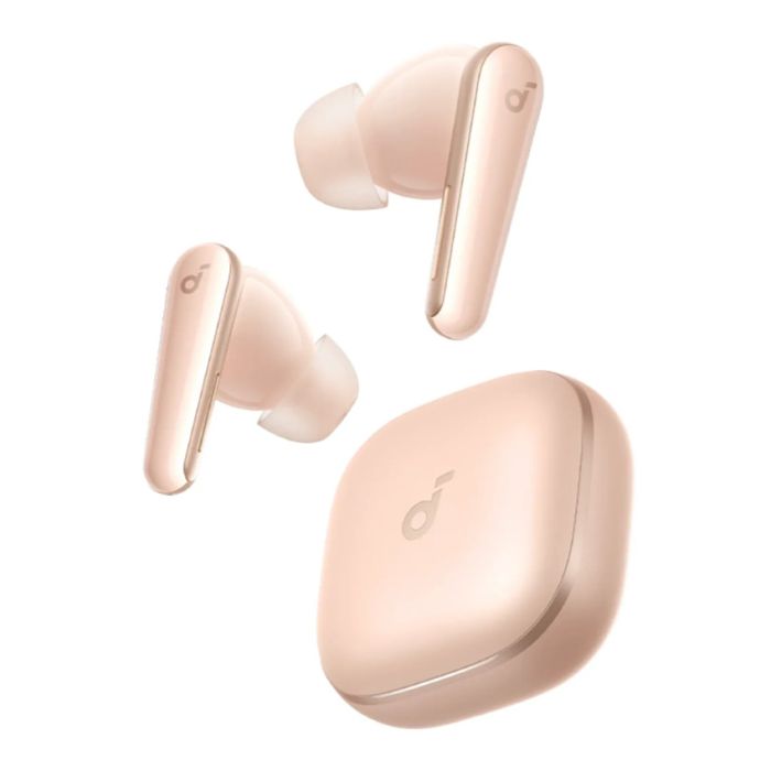 Slušalice Anker soundcore Liberty 5 / Bluetooth / Bežične / ANC / Hi-Res / LDAC / Multipoint / IP55 / Pink / Bubice