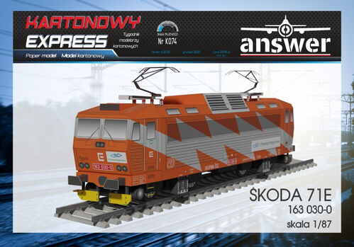 Answer KE-K074 Škoda 71E 163 030-0