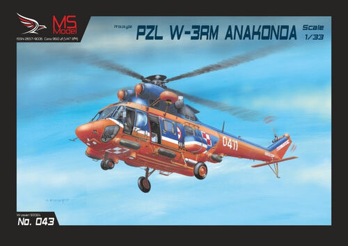 NEW! MS Model 043 PZL W-3RM Anakonda Prototype