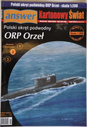 Answer KS-06-2009 ORP Orzeł - Polish Submarine