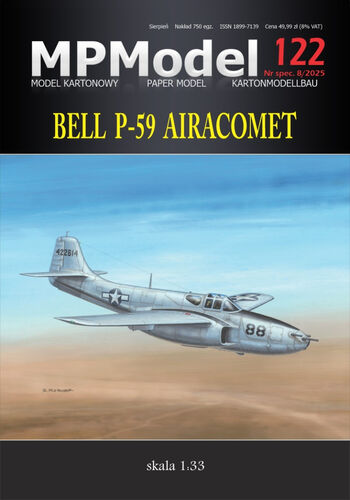 MPM Model 08-2025 Bell P-59 Airacomet