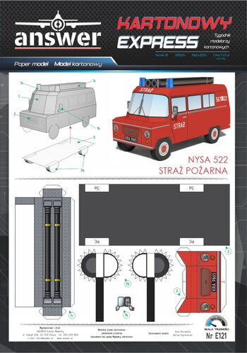Answer KE-E121 Nysa 522 Fire Department