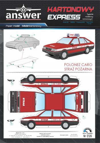 Answer KE-E126 Polonez Caro Fire Department